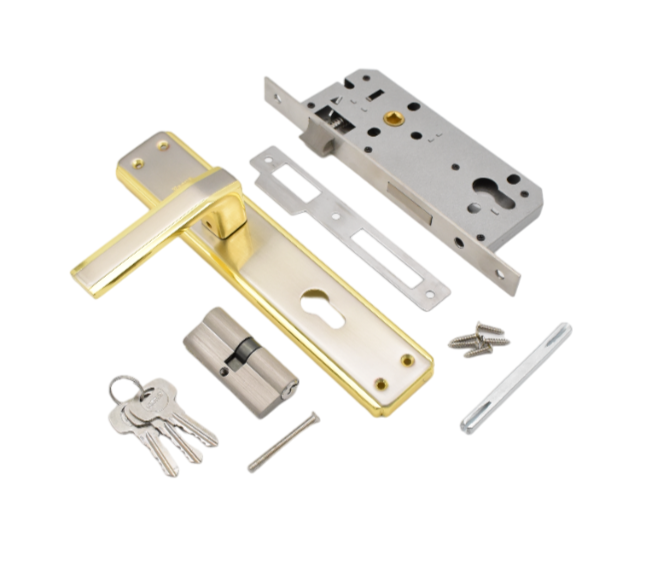 Door Lock Set: Silver and Gold | 2025