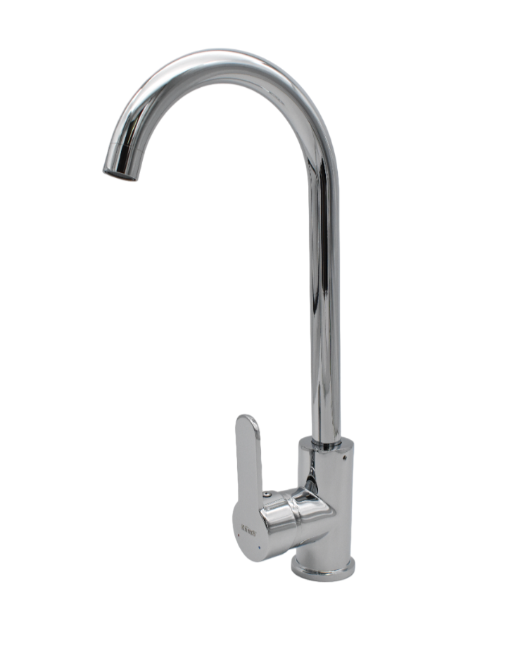 Single Lever Deck Mounted Kitchen Mixer - Kanzo